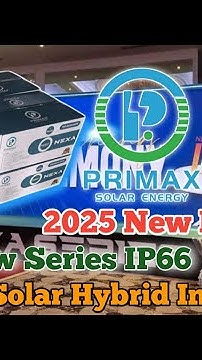 Primax Solar New IP66 NEXA Series Solar Hybrid Inverters Launching Ceremony 21-11-24 New 2025 ...