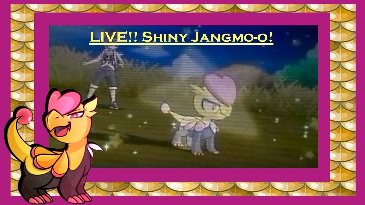 LIVE!! Shiny Jangmo-o in Pokemon Sun after ONLY 15 EGGS! - YouTube