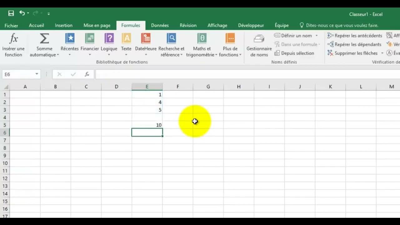 Utiliser les fonctions excel en VBA - YouTube