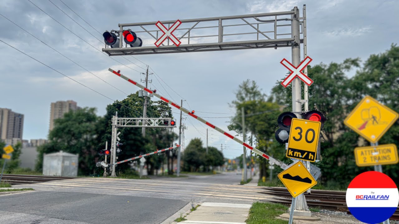 Railroad Crossing | Rectory Street, London, ON - YouTube