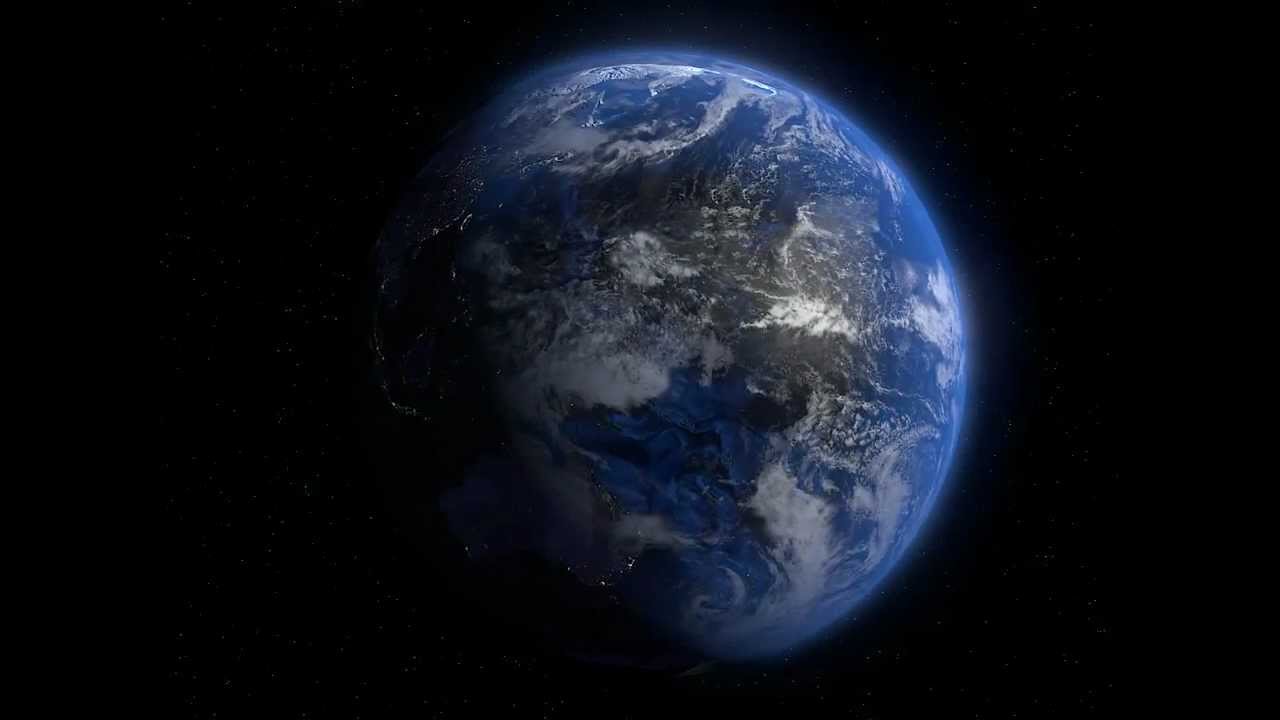 Blender rotating earth (thx to Blender Guru) - YouTube
