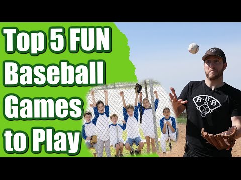 Top 5 Fun Baseball Games to Play with Your Team // Have Fun AND Improve ...
