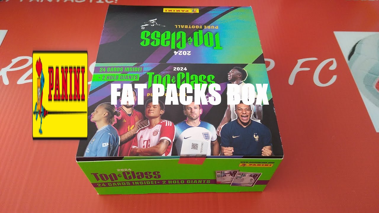 ***FAT PACKS BOX/20 HOLO GIANTS*** PANINI TOP CLASS 2024 - YouTube