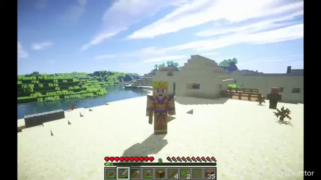Minecraft with Shaders - YouTube