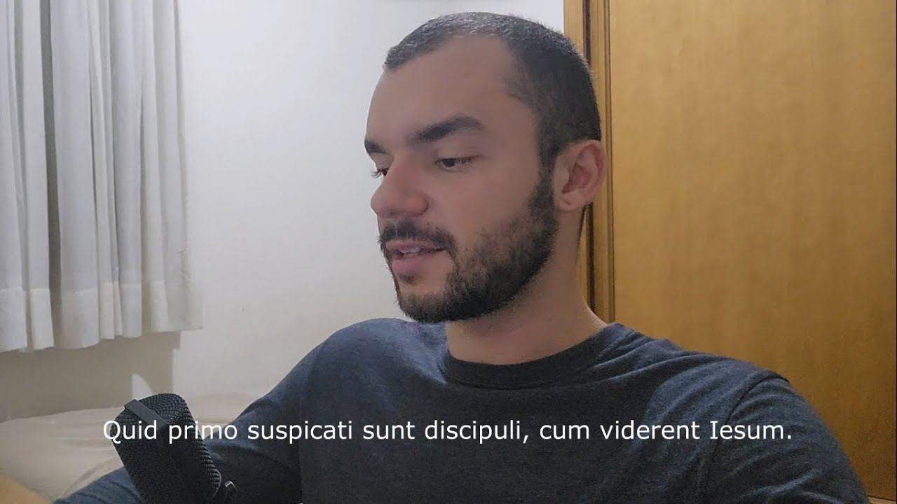 Short Latin talk on Luke 24 - YouTube