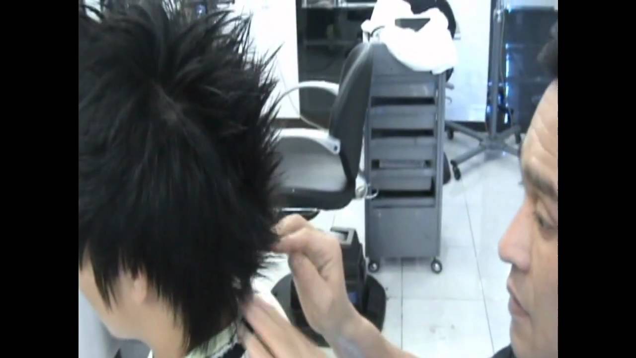 SWITCHSCISSORS' HAIR WAX-STYLING FOR A GUY - YouTube