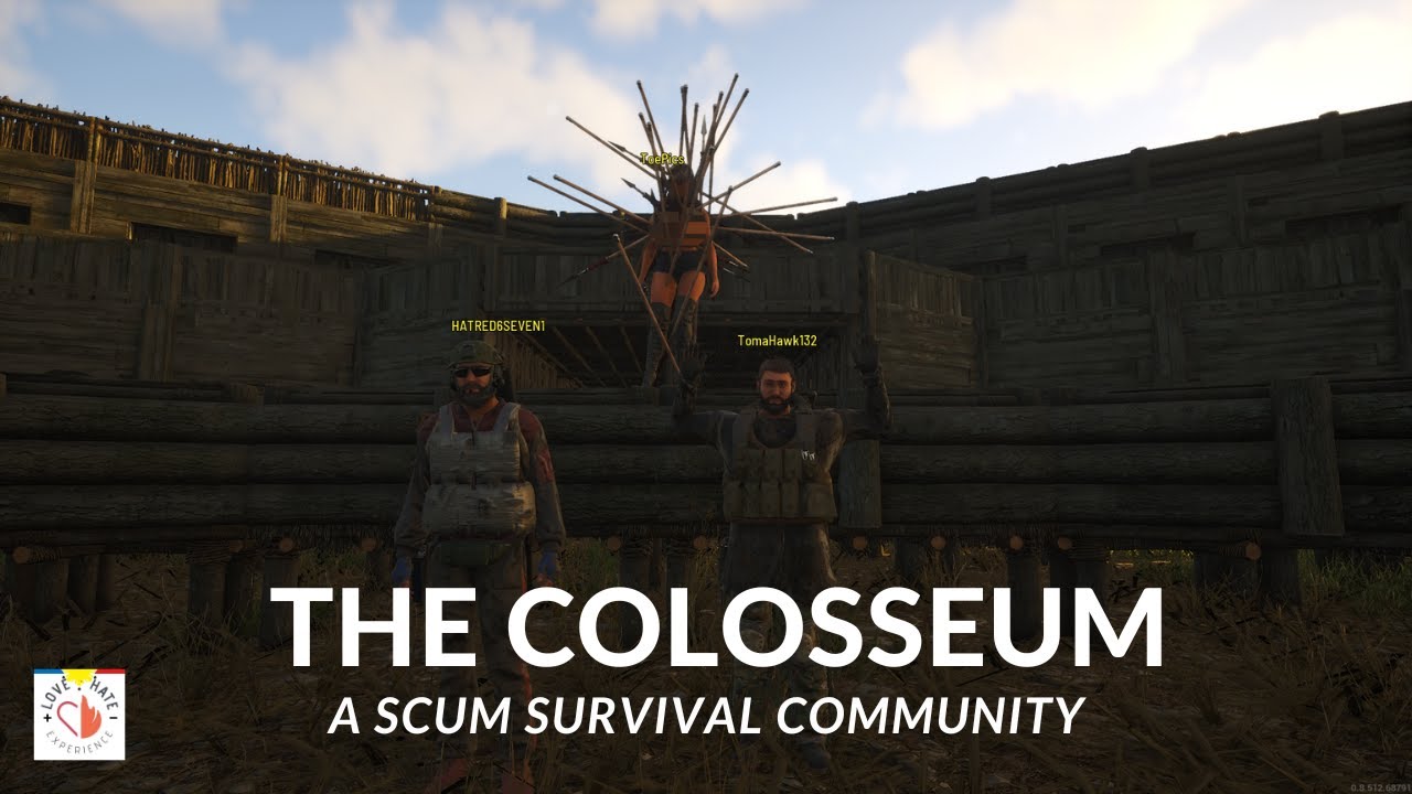THE COLOSSEUM BY TOEPICS - A SCUM SURVIVAL COMMUNITY SCUM BASE BUILD # ...