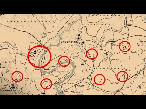 Red Dead Online treasure map Diablo Ridge - YouTube