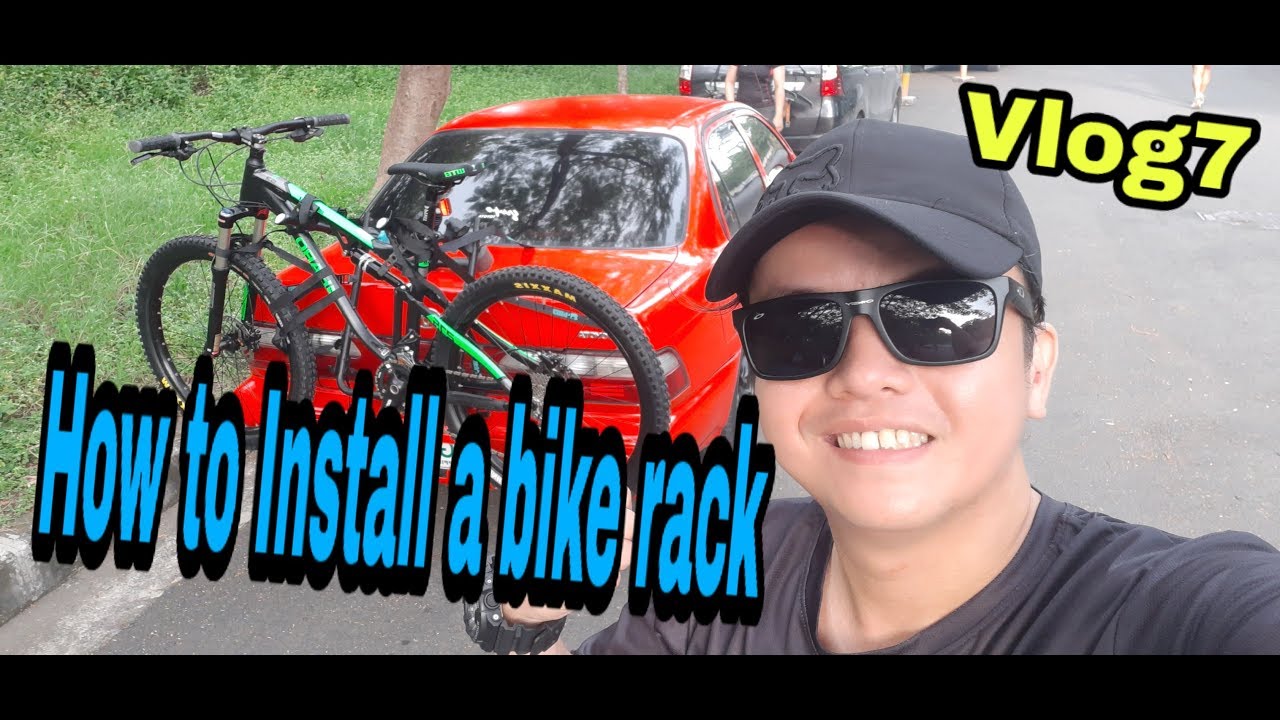 How to Install a Bike Rack (New bike rack day) - YouTube