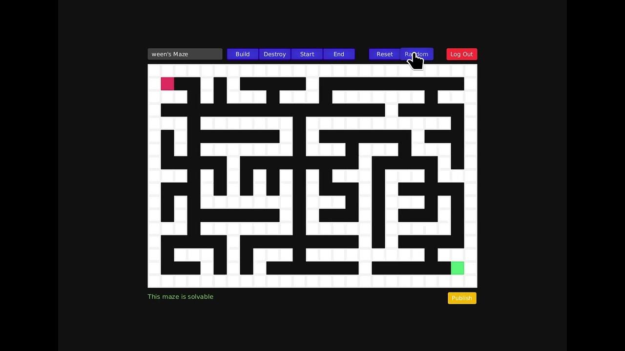 Maze Generation Demo - YouTube