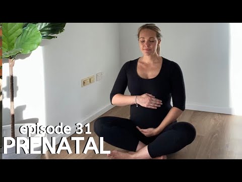 Prenatal Yoga for Releasing Hips and Low Back