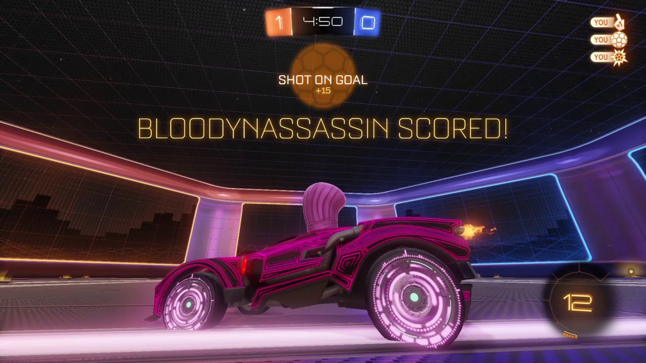 Exotic Pink Looper Wheels Rocket League® - YouTube