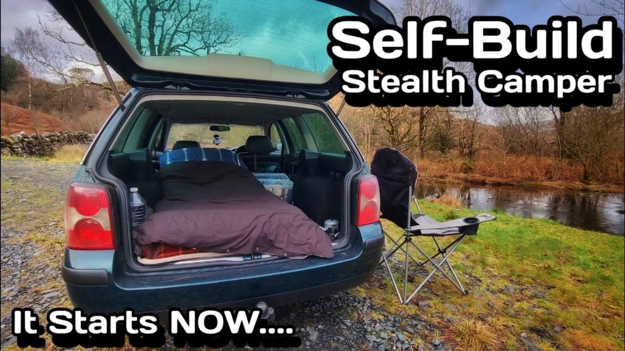 Converting my car into a STEALTH CAMPER | Self-Build planning - YouTube