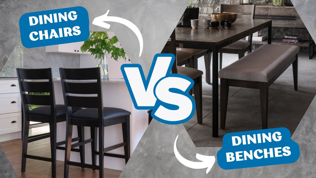Dining Chairs vs. Dining Benches - YouTube
