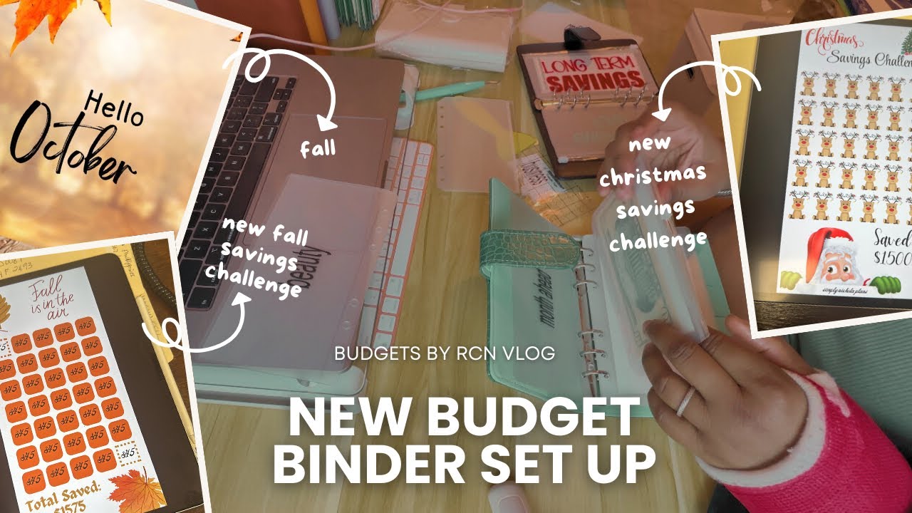 New Cash Envelopes + Binder Setup - YouTube