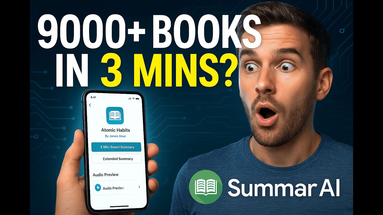 Master 9000+ Books in Minutes | Full Demo of SummarAI by the Founder 🚀📚 ...