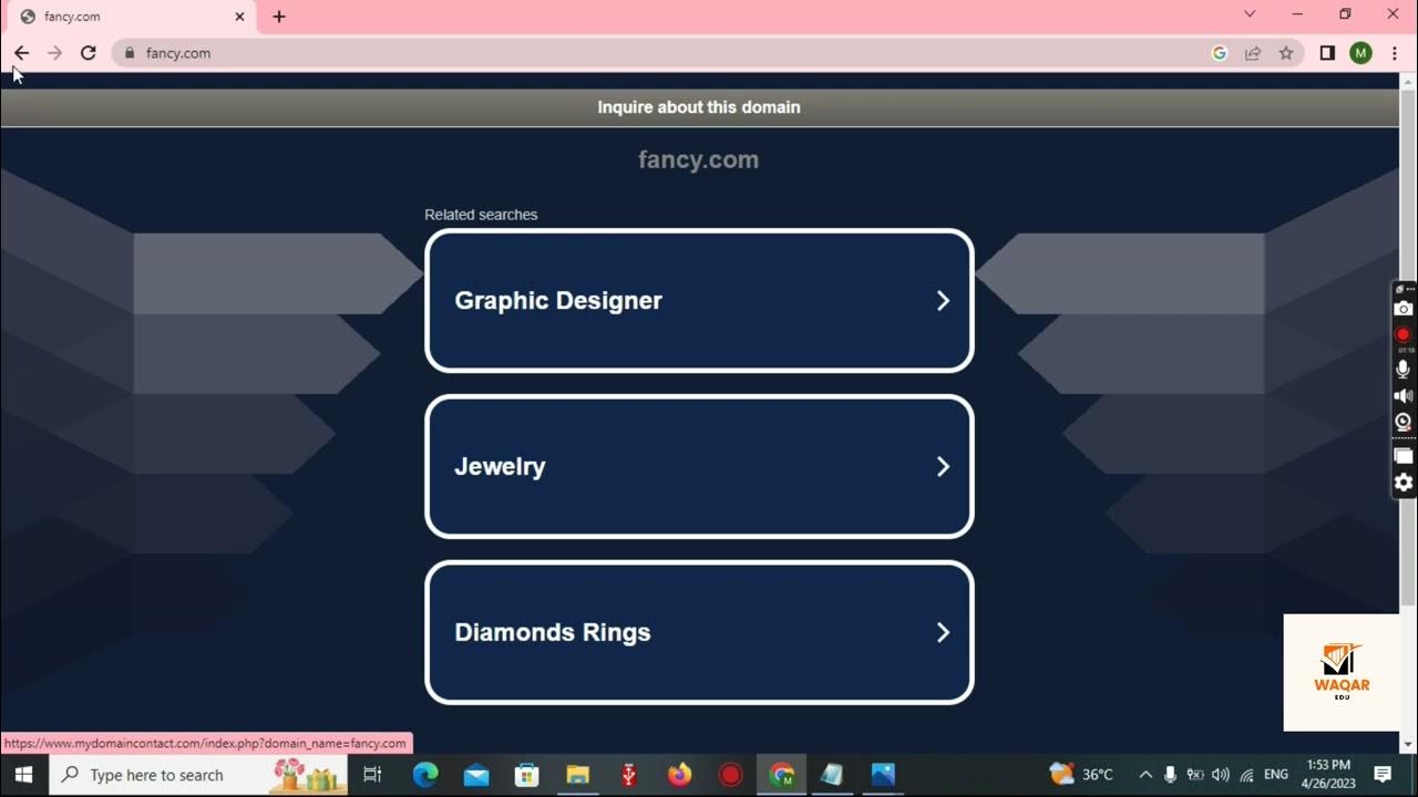 Fancy com Account Create by Waqar - YouTube