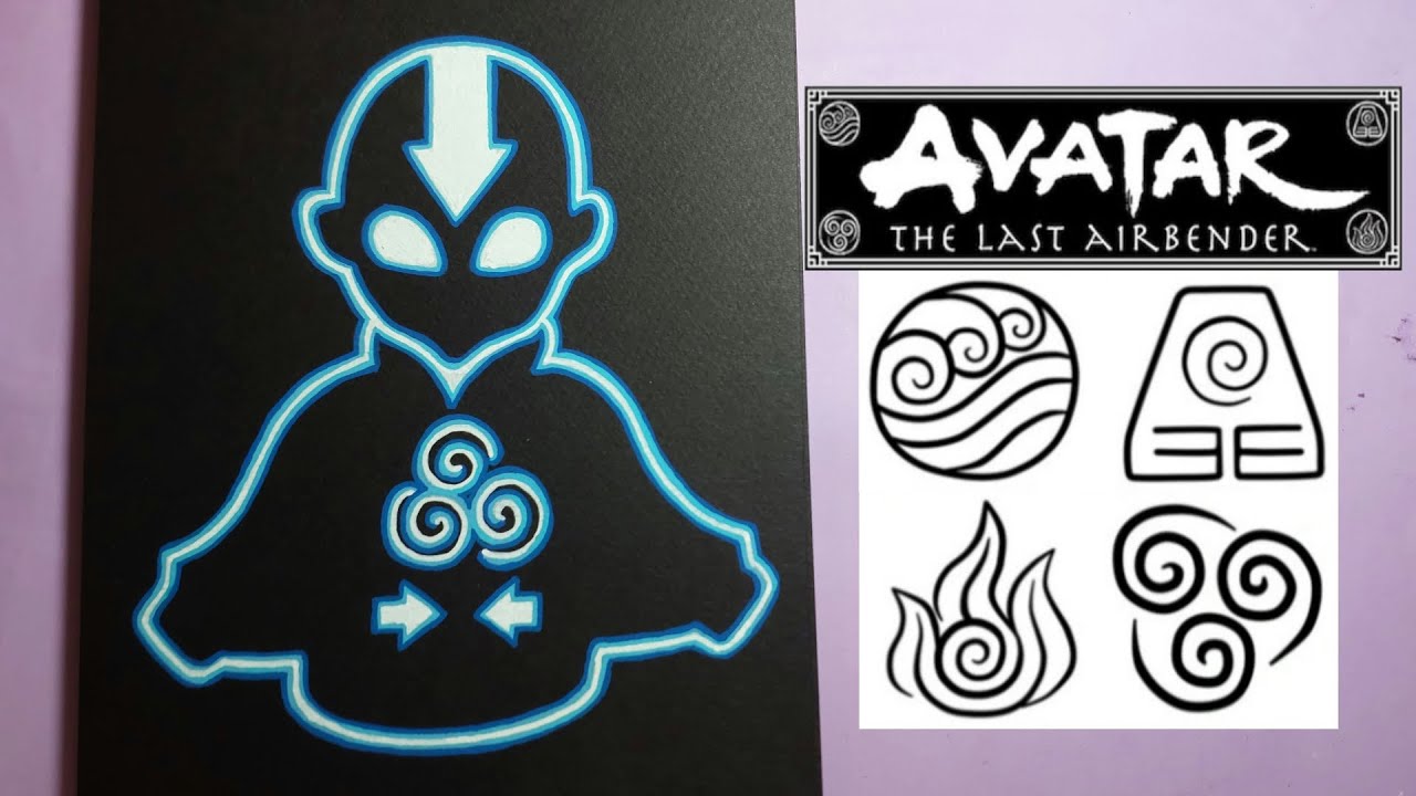 Avatar the last airbender / AANG LOGO / GLOW EFFECT - YouTube