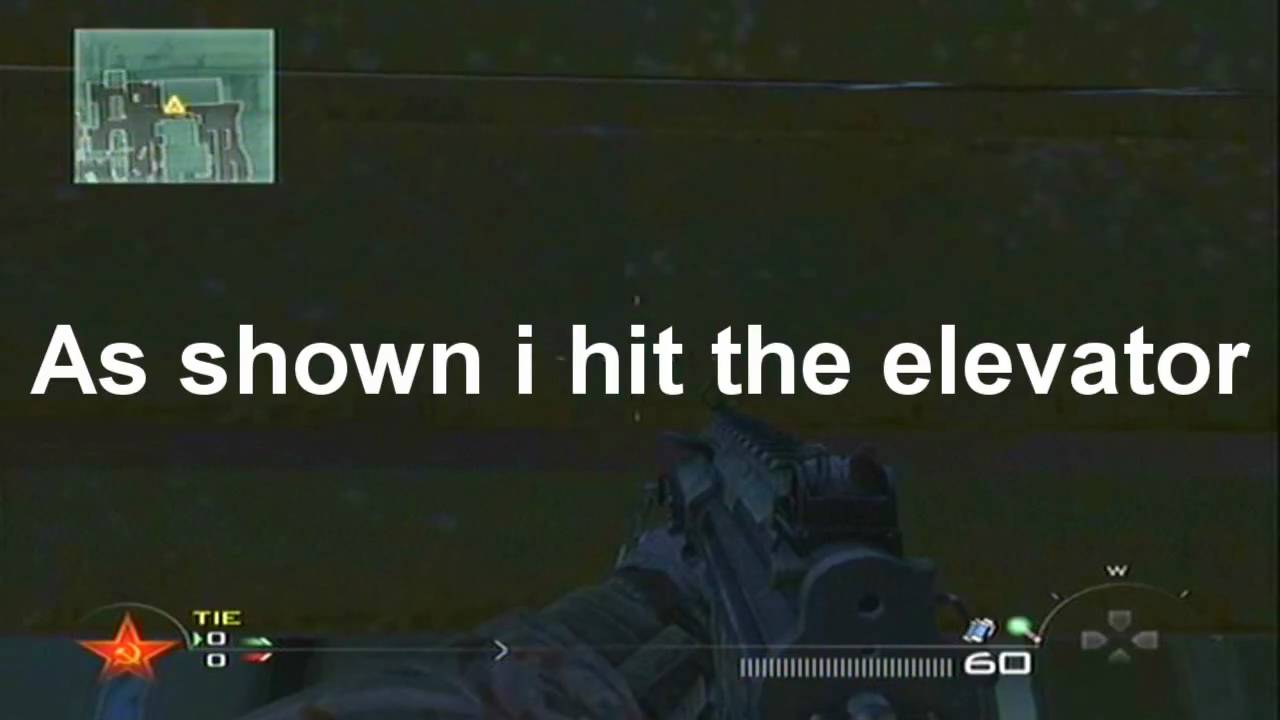 Mw2 Derail elevator tutorial - YouTube