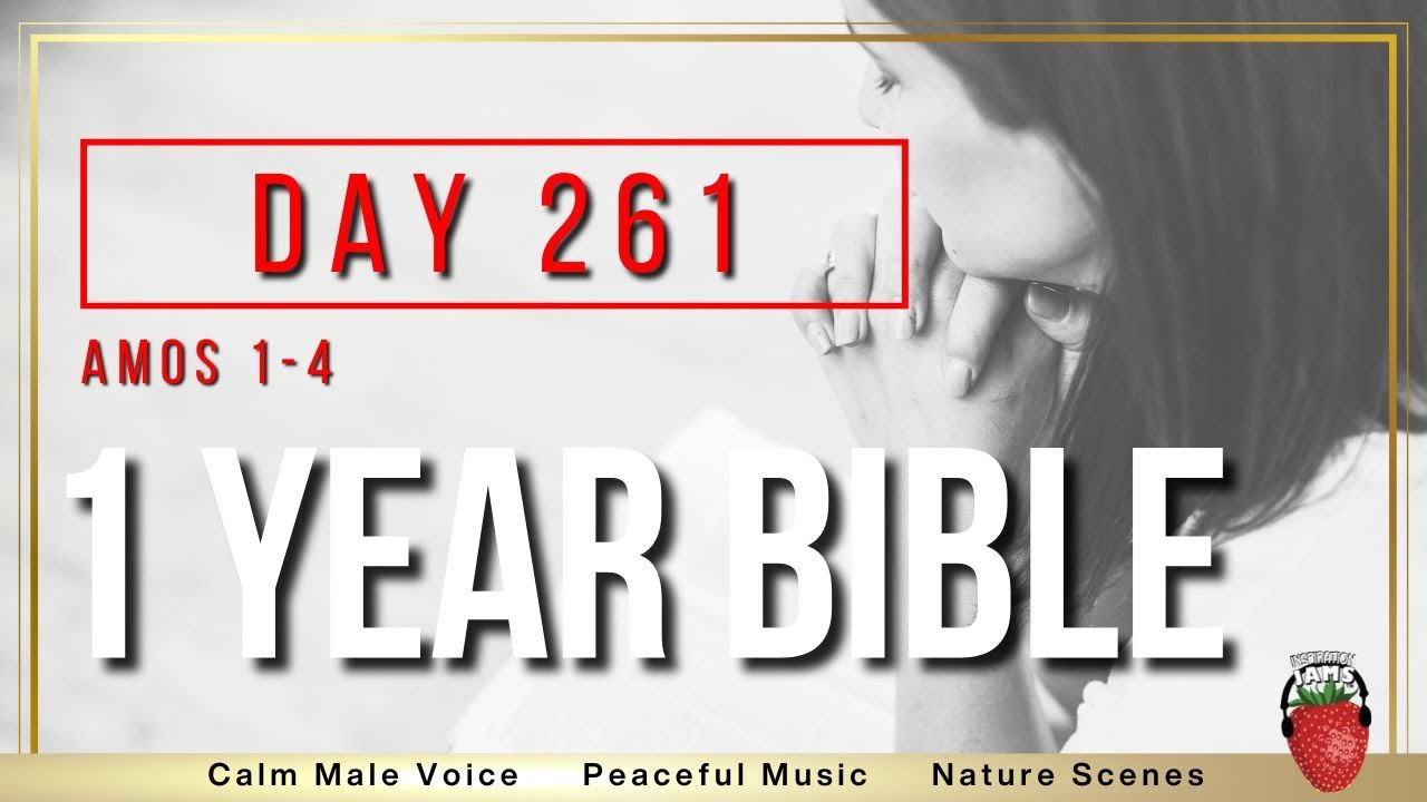 Day 261 | Amos 1-4 | NIV | One Year Bible - YouTube