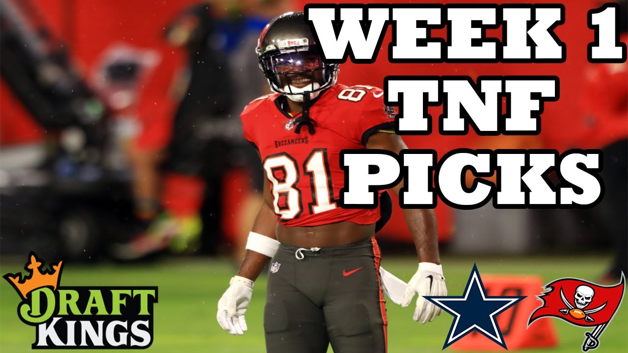 DRAFTKINGS NFL WEEK 1 TNF SHOWDOWN PICKS | THURSDAY NIGHT FOOTBALL DFS PICKS | COWBOYS BUCS ...