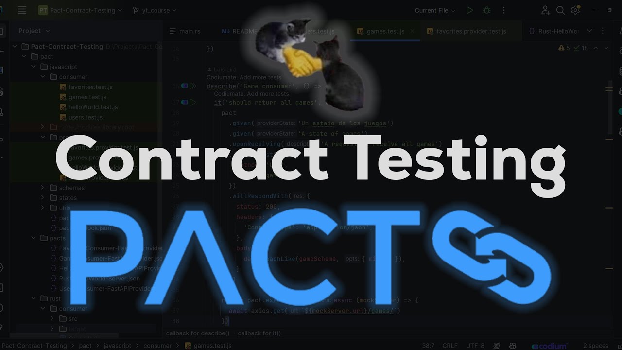 Curso de Contract Testing con Pact - YouTube
