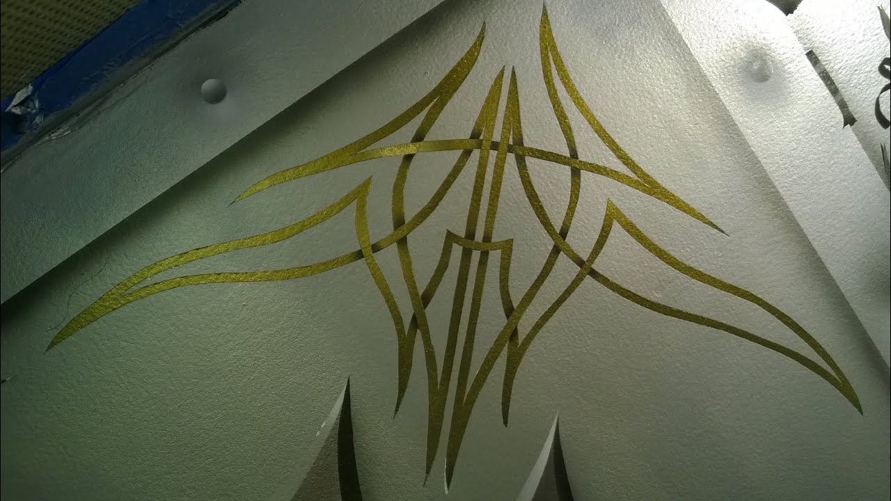 Airbrushing Rusty Metal Sheets, Rivets, and Maltese Cross/tribal thing ...