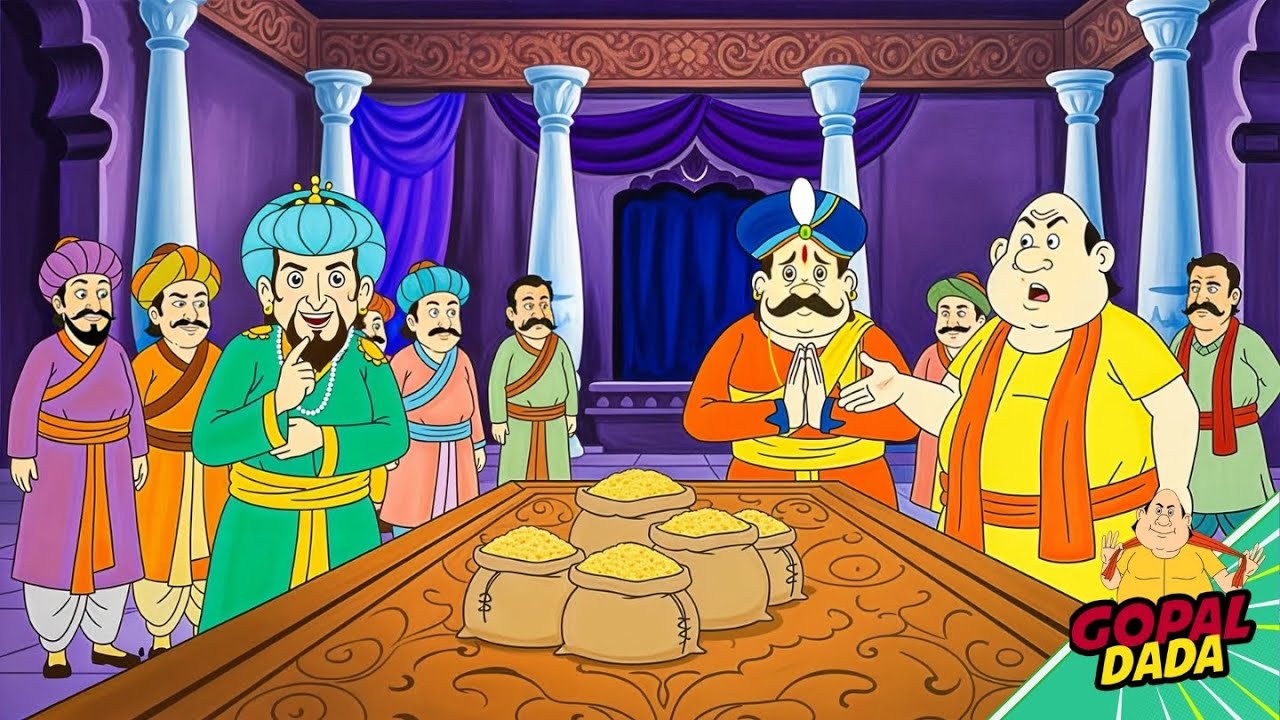 টাক গরম | Khambaji Raja’s Revenge & Gopal’s Smart Trick| Gopal Dada ...