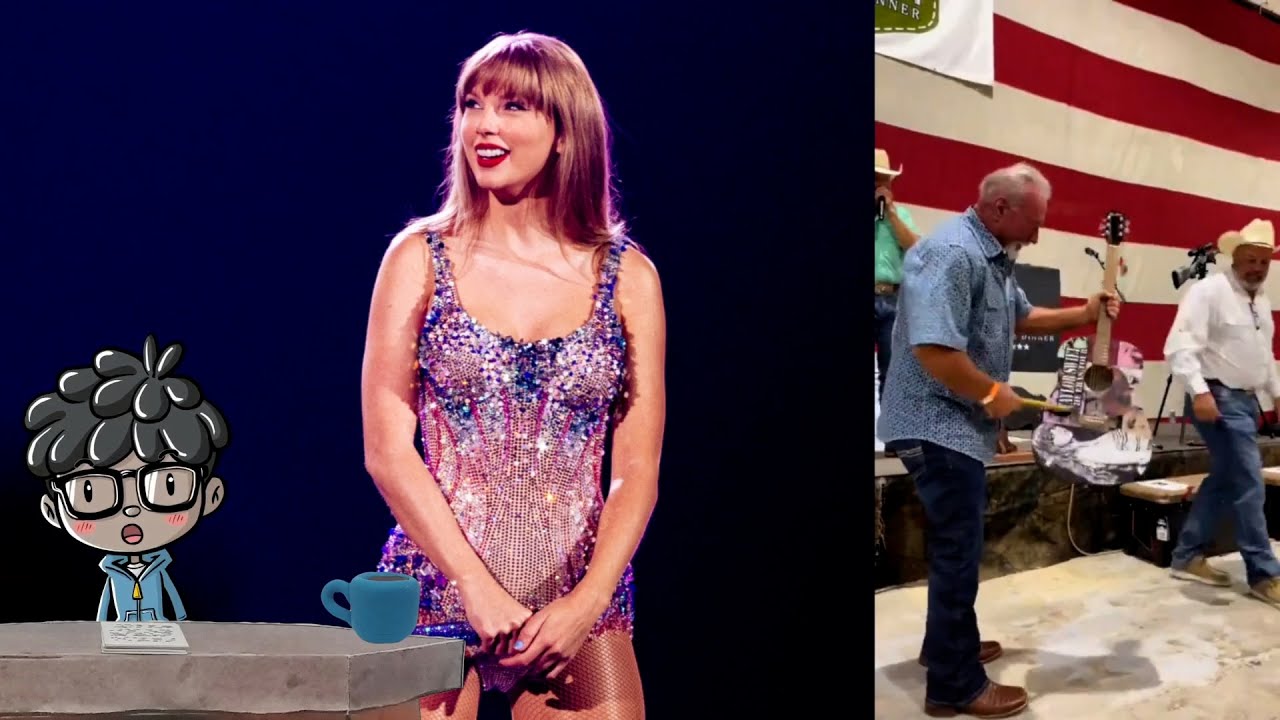 Man Buys Signed Taylor Swift Guitar to Destroy It! - YouTube