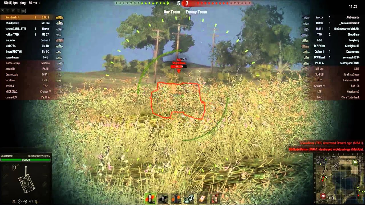 D.W.2 German Tier 4 Heavy Tank - Go down fighting - YouTube