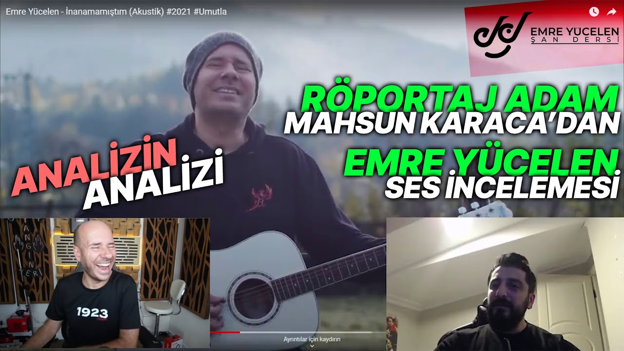 Mahsun Karaca (Emre Yücelen Ses İncelemesi) Analizinin Ses Analizi - YouTube