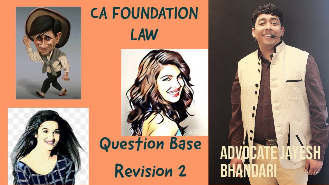 CA FOUNDATION LAW QUESTION BASE REVISION PART 2 - YouTube