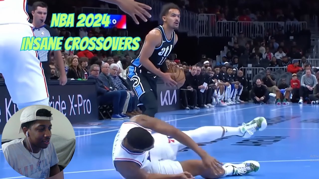 *Reacting to* NBA 2024 MOST Humiliating Crossovers - YouTube
