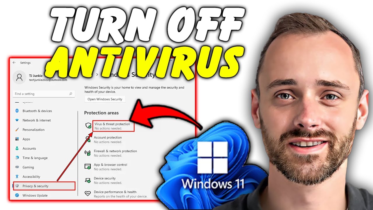 How To Turn Off Antivirus on Windows 11 | Quick Guide - YouTube