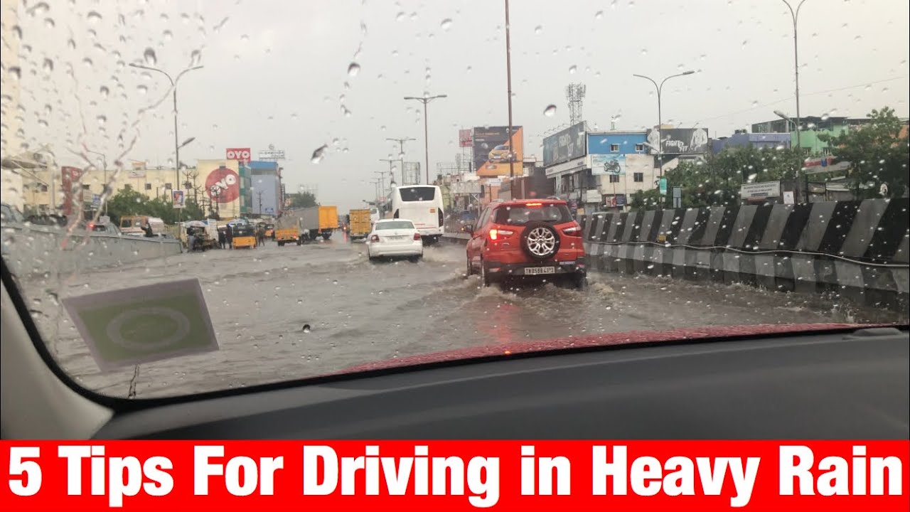 5 Tips For Driving in Heavy Rain - YouTube