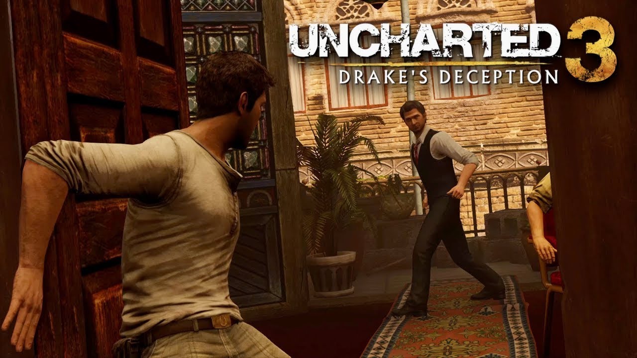 Uncharted 3 Chasing Talbot | Uncharted 3 Drake's Deception Remastered ...