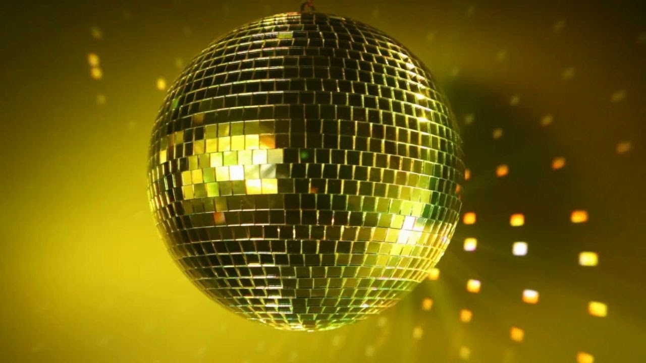 Disco Ball Colors Rotating Colorful Party Ball Shiny Neon Color Video ...