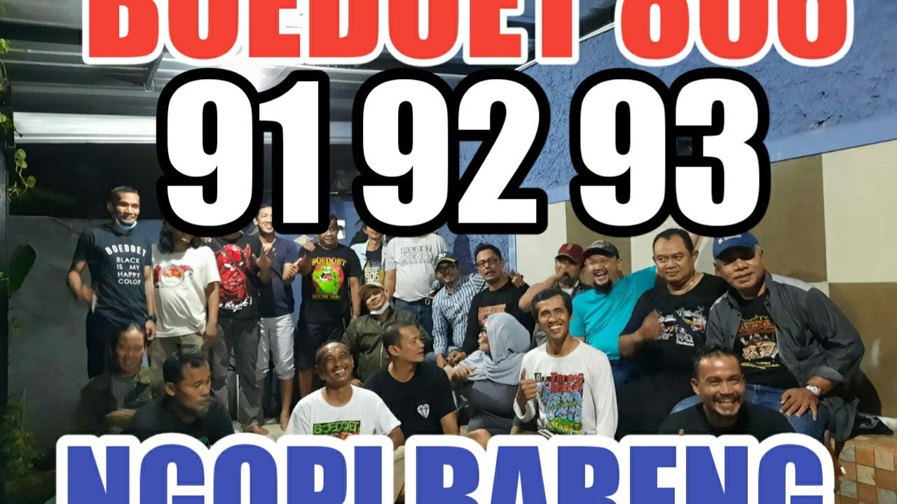 BOEDOET 806 angkatan 91,92,93 ngopi bareng - YouTube