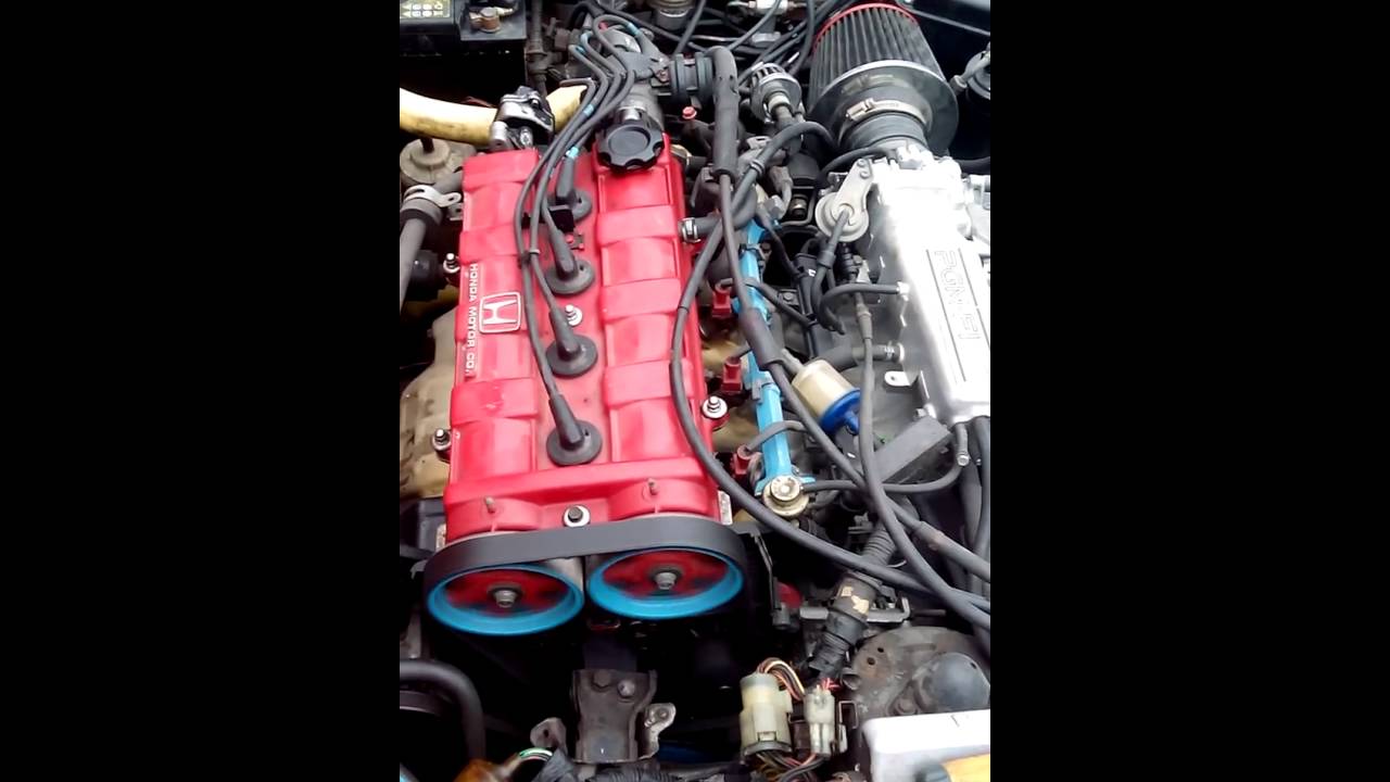 Honda Prelude b20a1 - YouTube