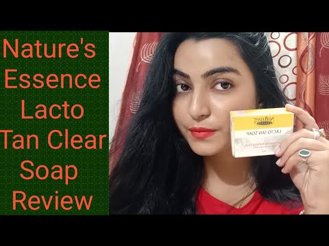 Nature's lacto tan clear soap review/Tan Removal Soap - YouTube