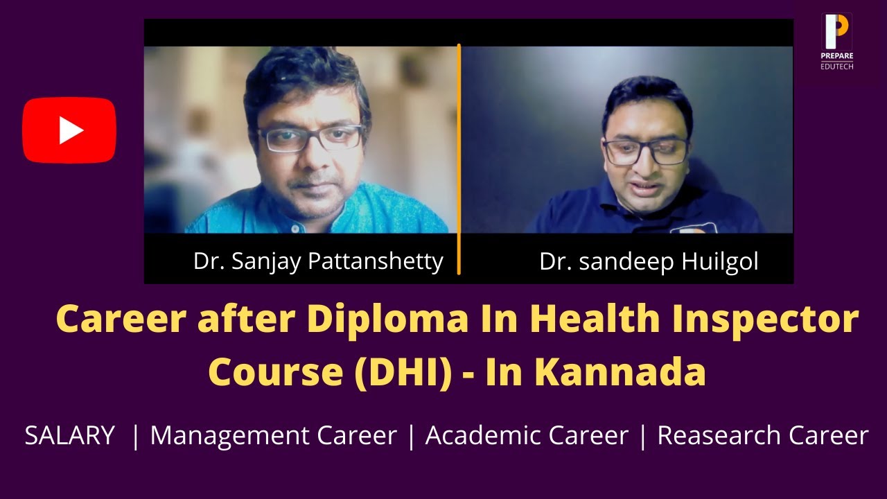 Importance of Diploma in Health Inspector Course (DHI) in Kannada ...