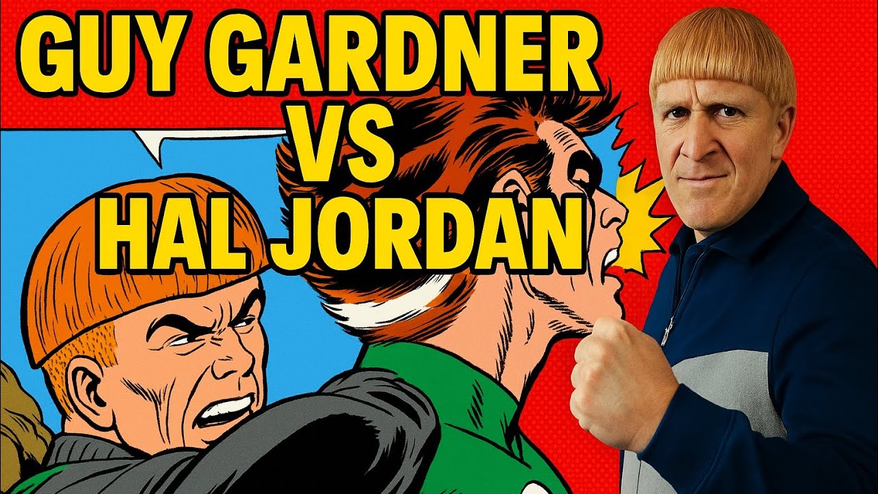 GUY GARDNER VS HAL JORDAN: LA RIVALIDAD BASADA EN RESPETO - YouTube