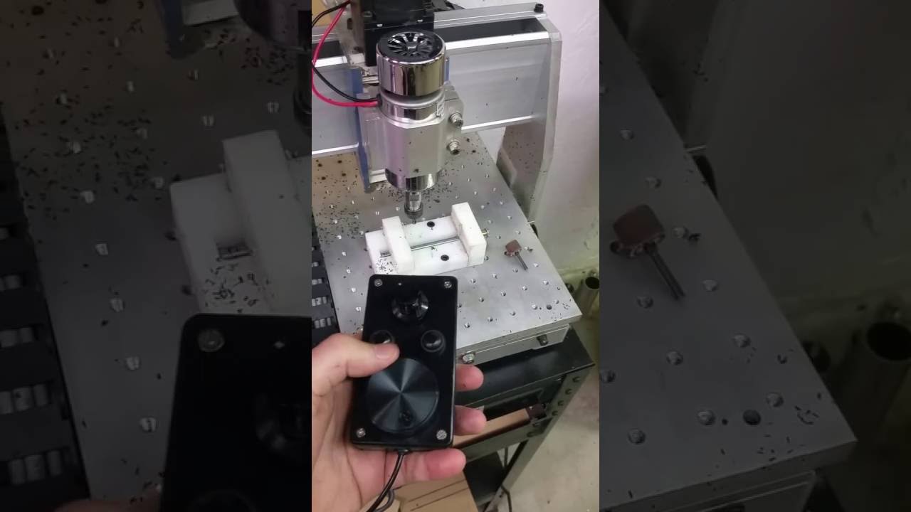 CNC Router Jog Pendant - YouTube