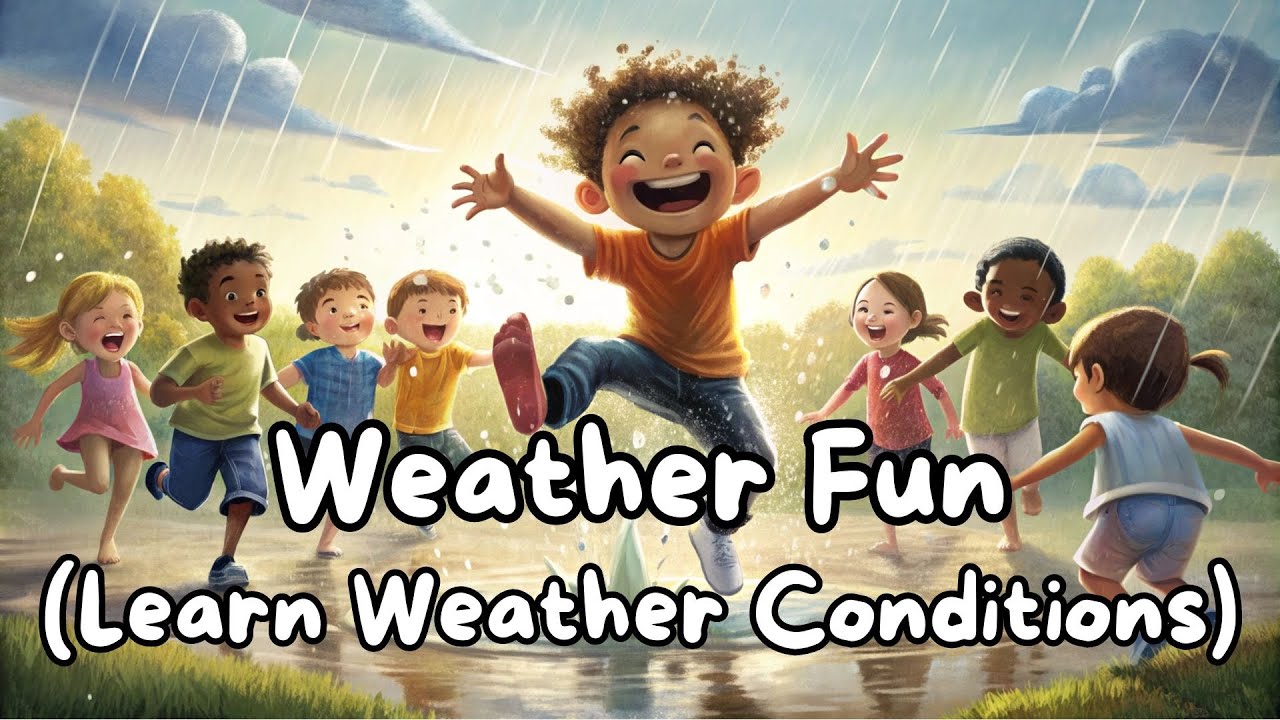 Weather Fun - Song with vocals (Kids Songs, Weather Songs) - Learn ...