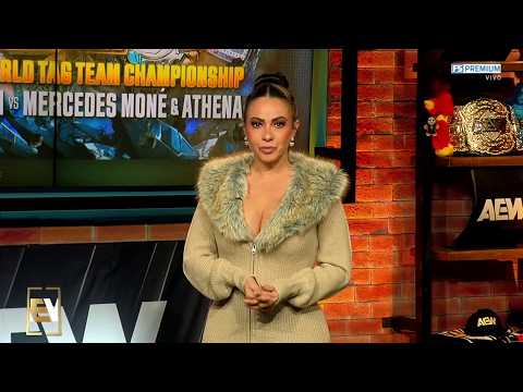 Jimena Sánchez AEW El Show 27/12/2025.