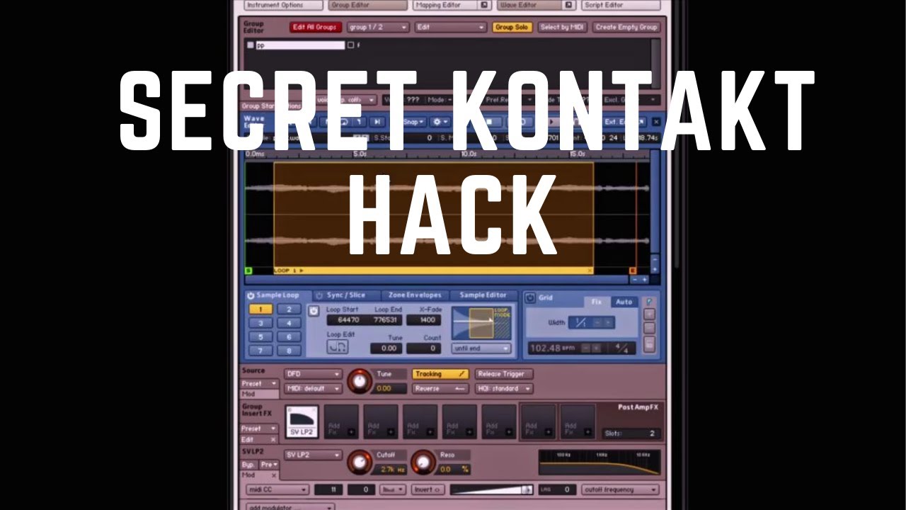 Dead Space Kontakt Instrument, Part 4: Random Start Times - YouTube