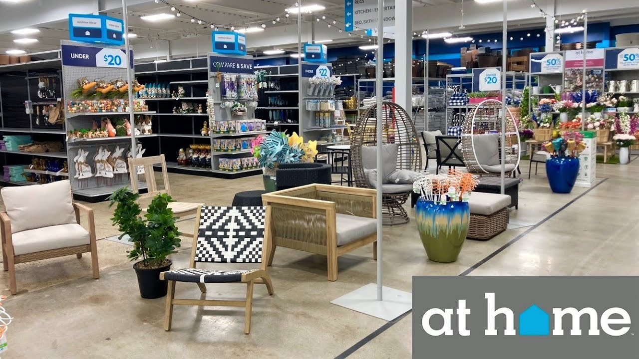 AT HOME PATIO FURNITURE OUTDOOR SOFAS EGG CHAIRS TABLES SHOP WITH ME ...