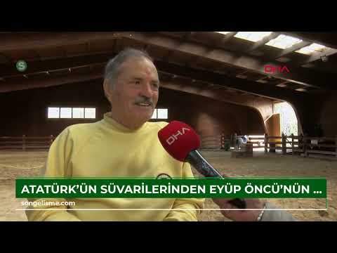 Atatürk’ün süvarilerinden Eyüp Öncü’nün oğlu Kemal Öncü, 900 kupayla binicilik tarihine geçti