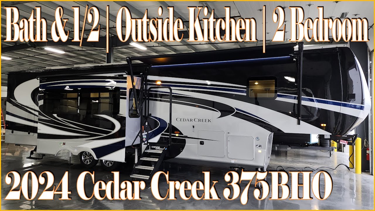 2024 Cedar Creek 375BHO Luxury Bunkhouse Fifth Wheel - YouTube