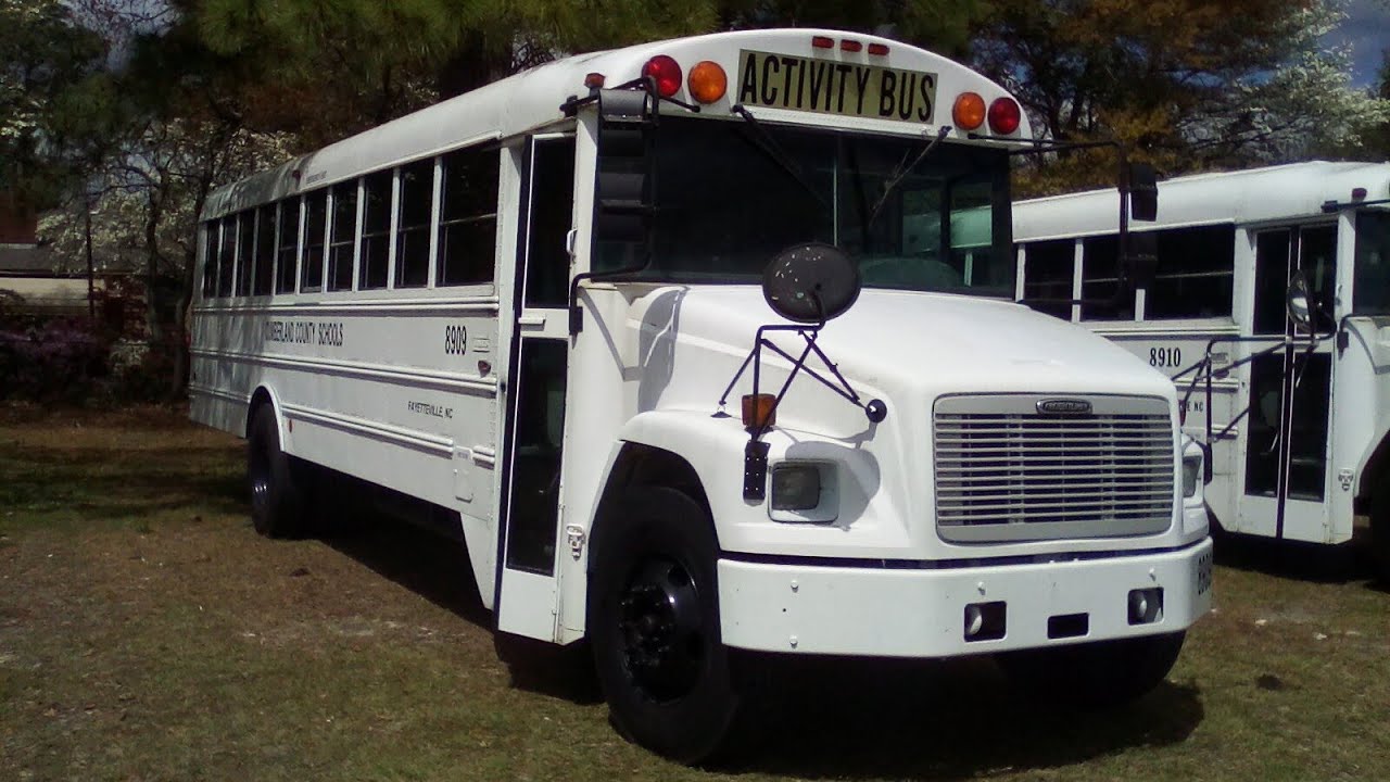 2000 Thomas FS-65 Bus 8909 Walkaround - YouTube